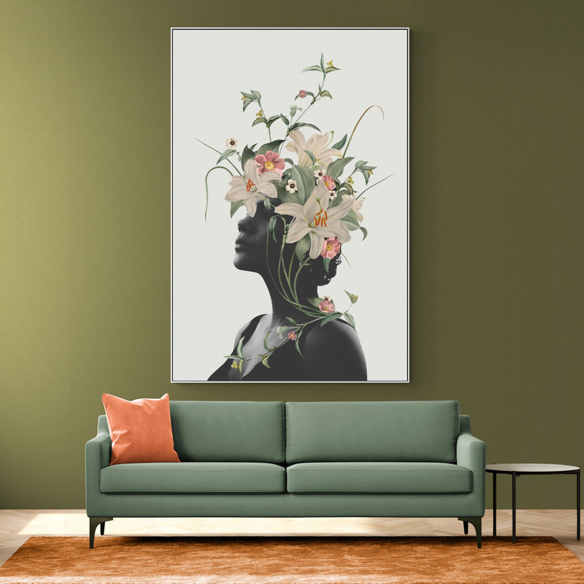 Lily Flower Wall Art