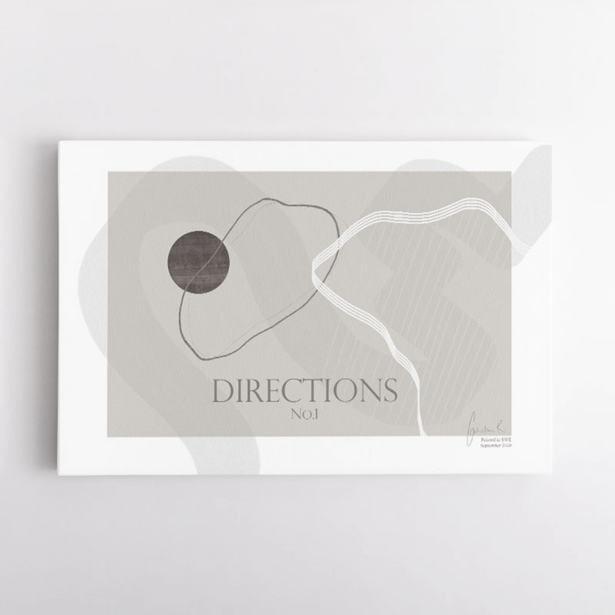 Directions Wall Art