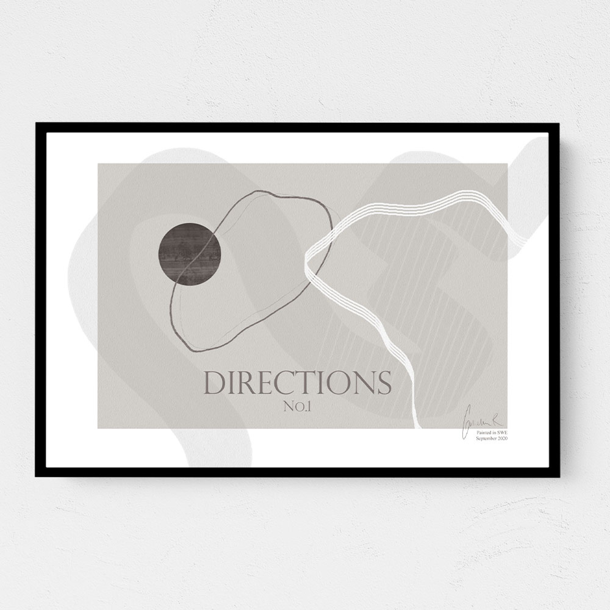 Directions Wall Art