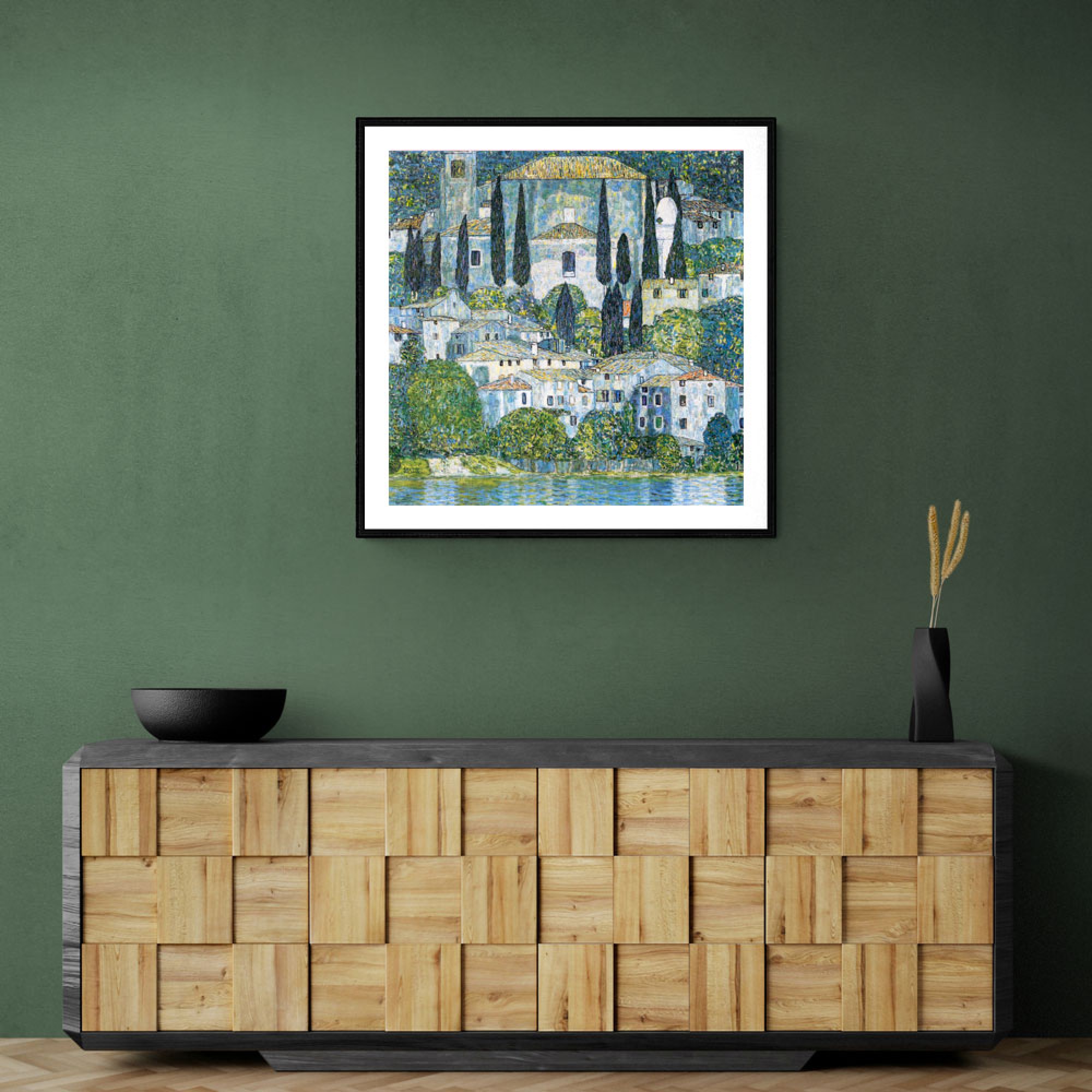 Kirche in Cassone Wall Art