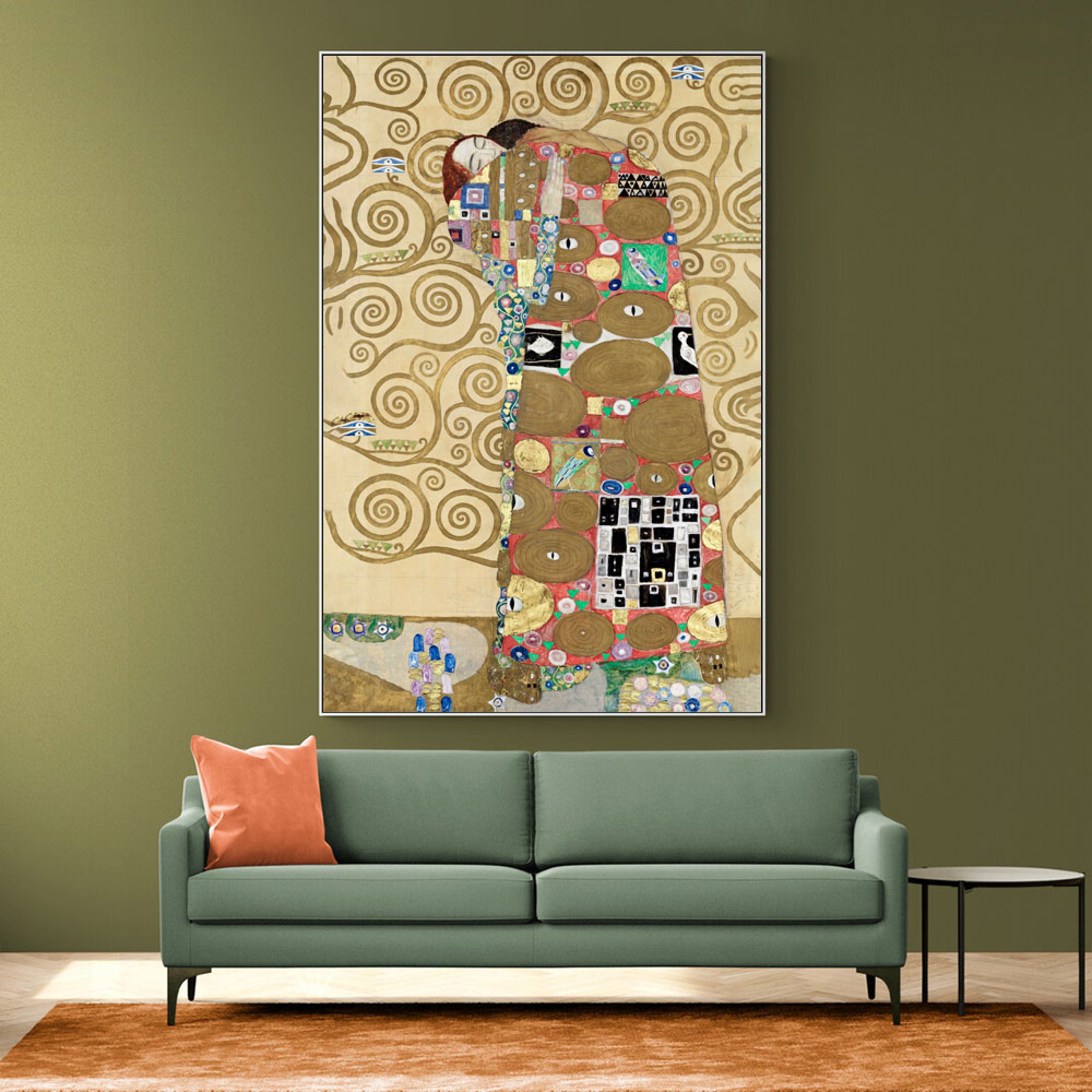 Fulfillment By Gustav Klimt Wall Art