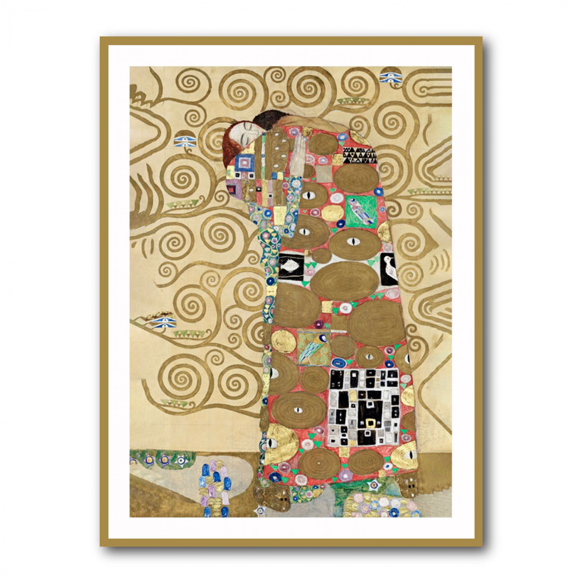 Fulfillment By Gustav Klimt Wall Art