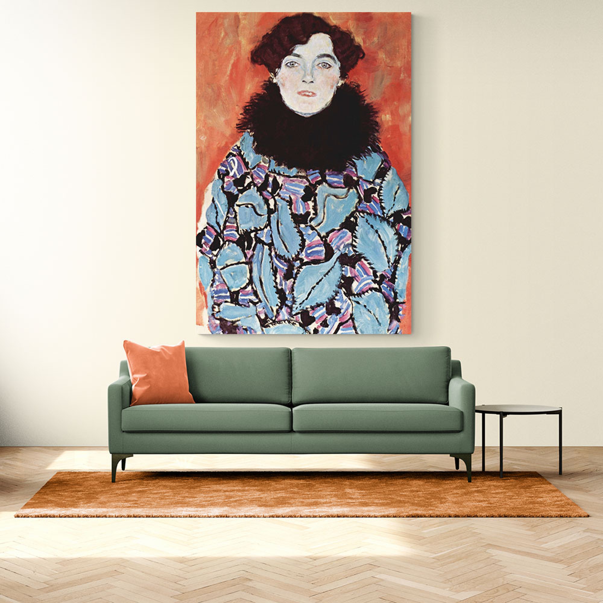 Portrait of Johanna Staude By Gustav Klimt Wall Art