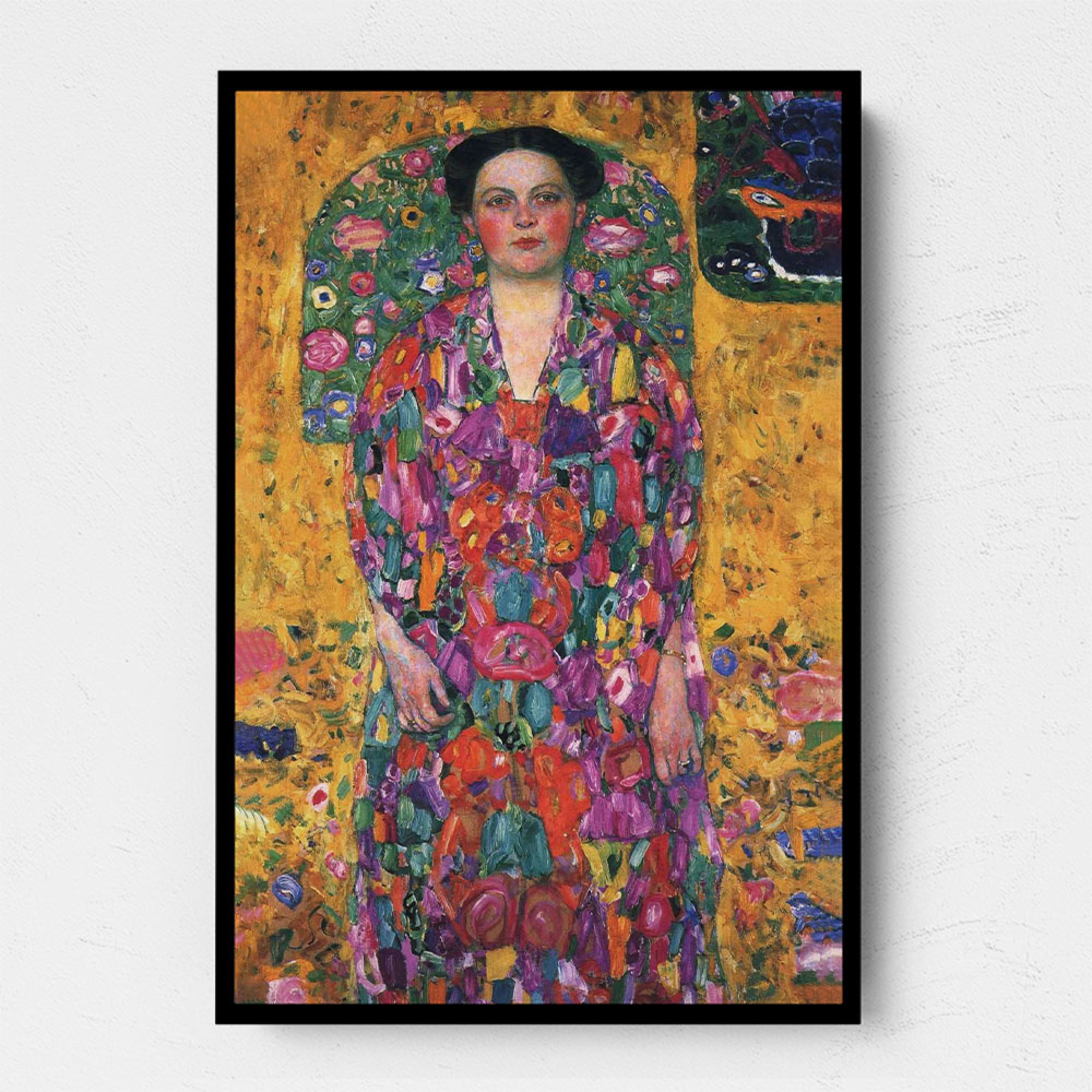 Portrait of Eugenia Primavesi By Gustav Klimt Wall Art