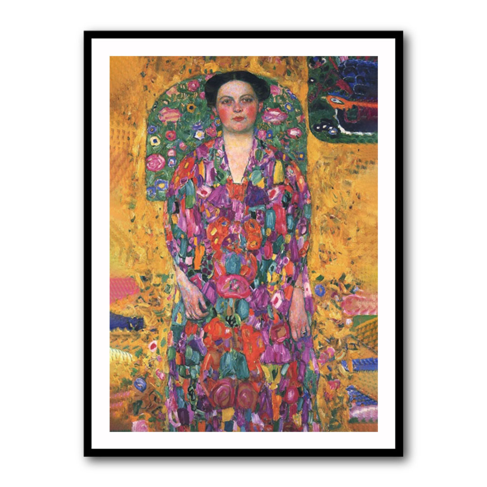 Portrait of Eugenia Primavesi By Gustav Klimt Wall Art