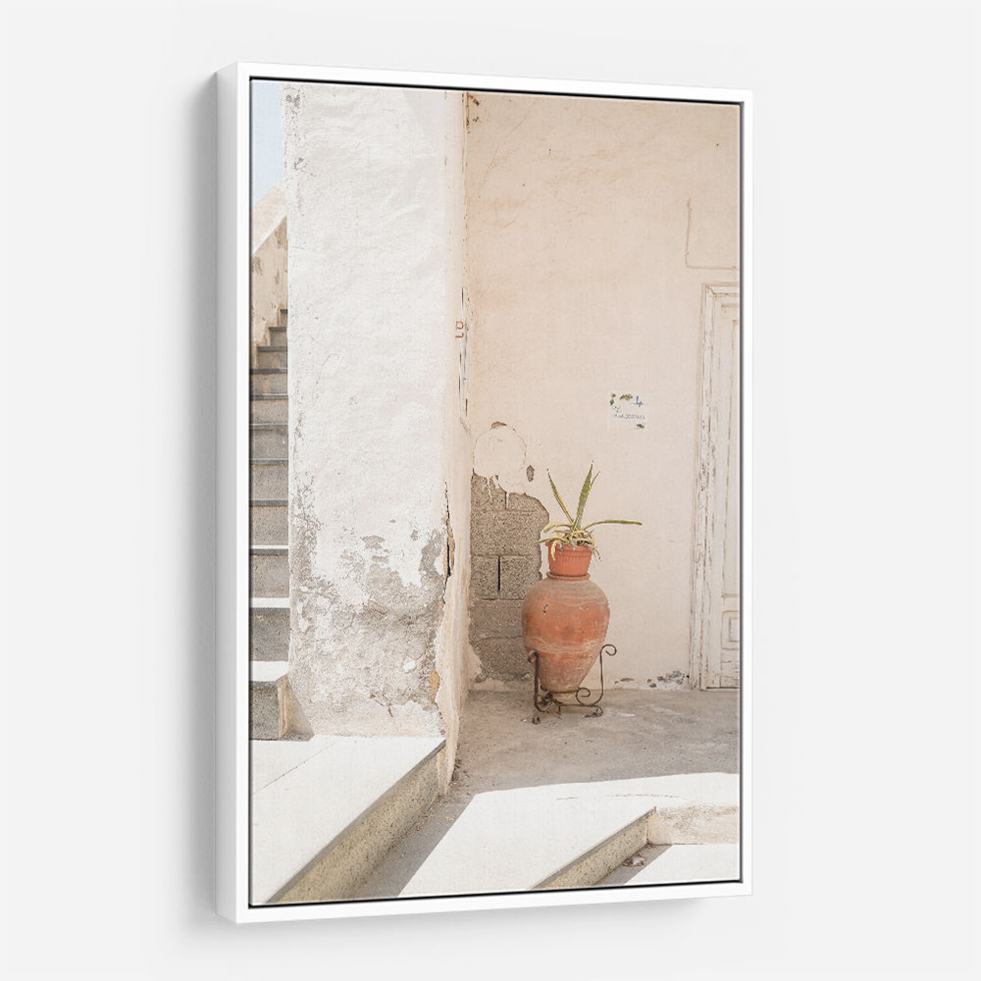 All White Wall Art