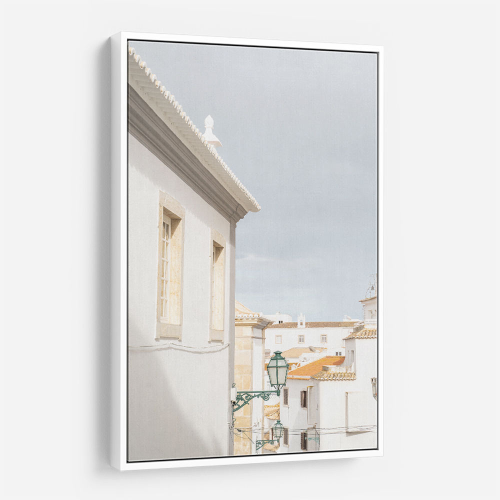 Albufeira White Wall Art