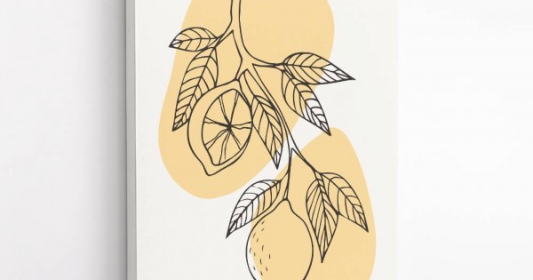 Boho Fruits #2 Wall Art