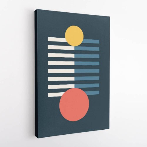 Geometric Shapes Wall Art - Artworks.ae