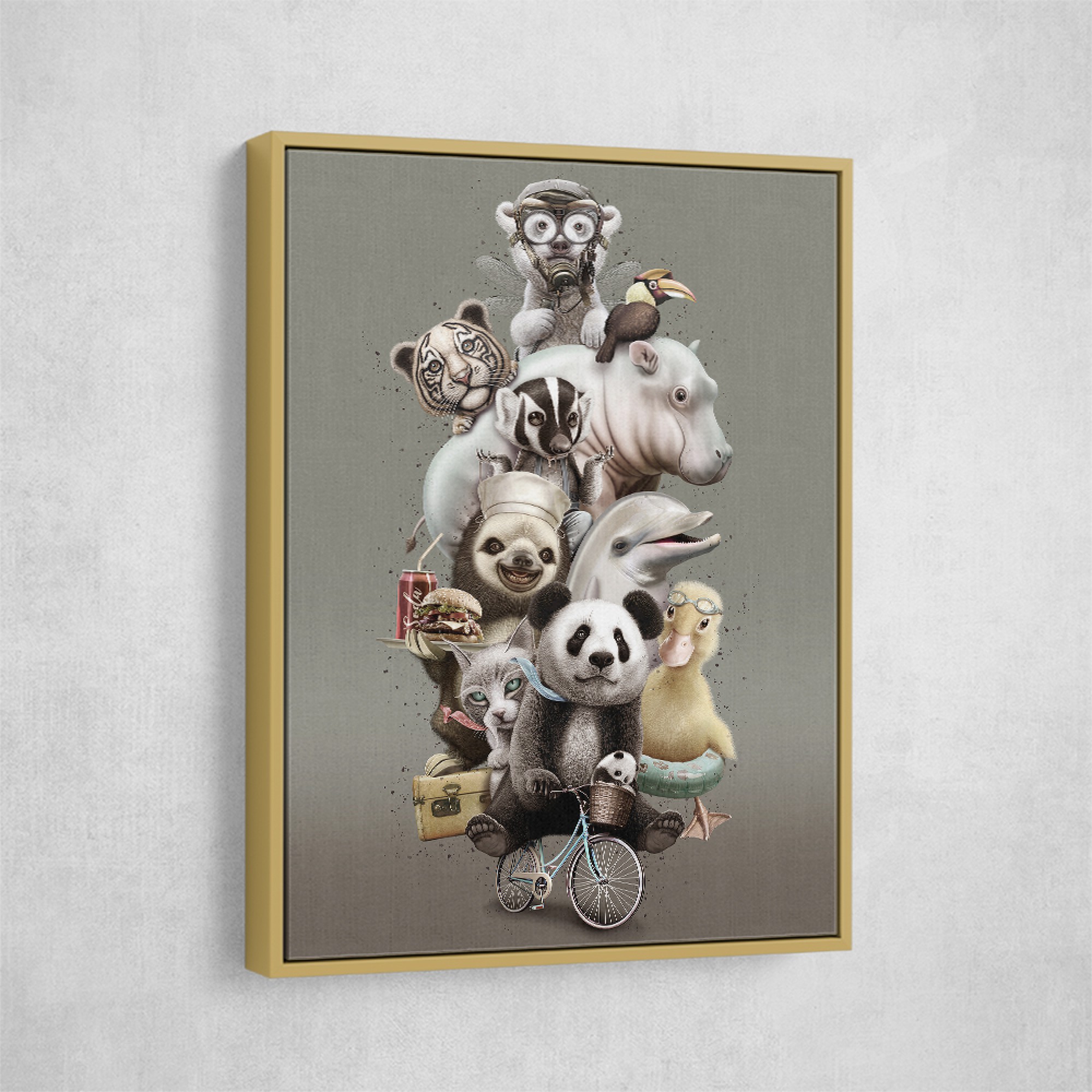 Escape the Zoo Wall Art