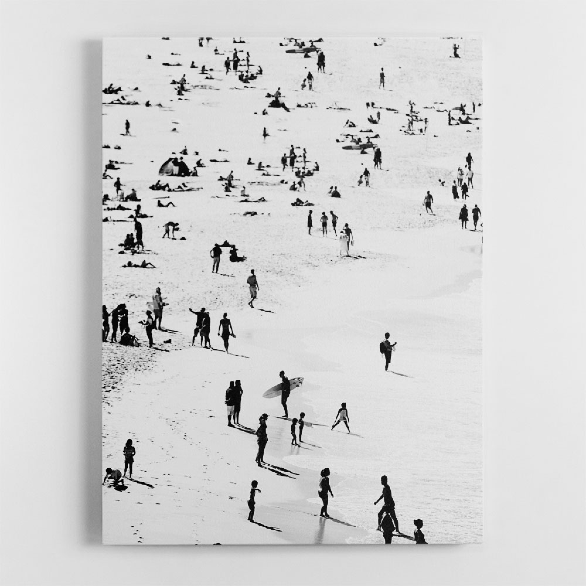 Beach Silhouettes Wall Art