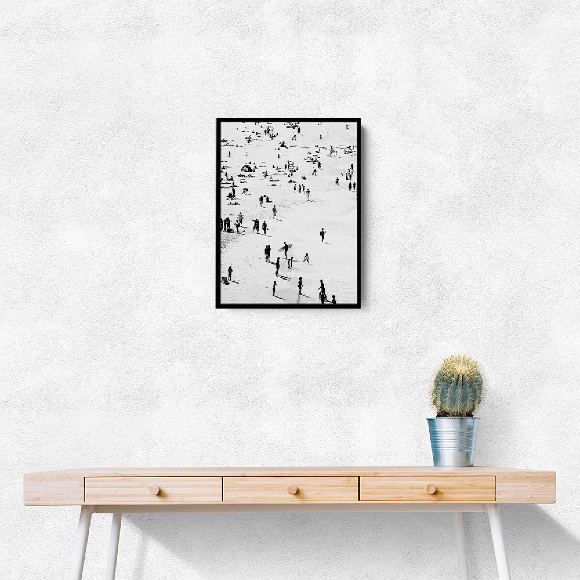 Beach Silhouettes Wall Art