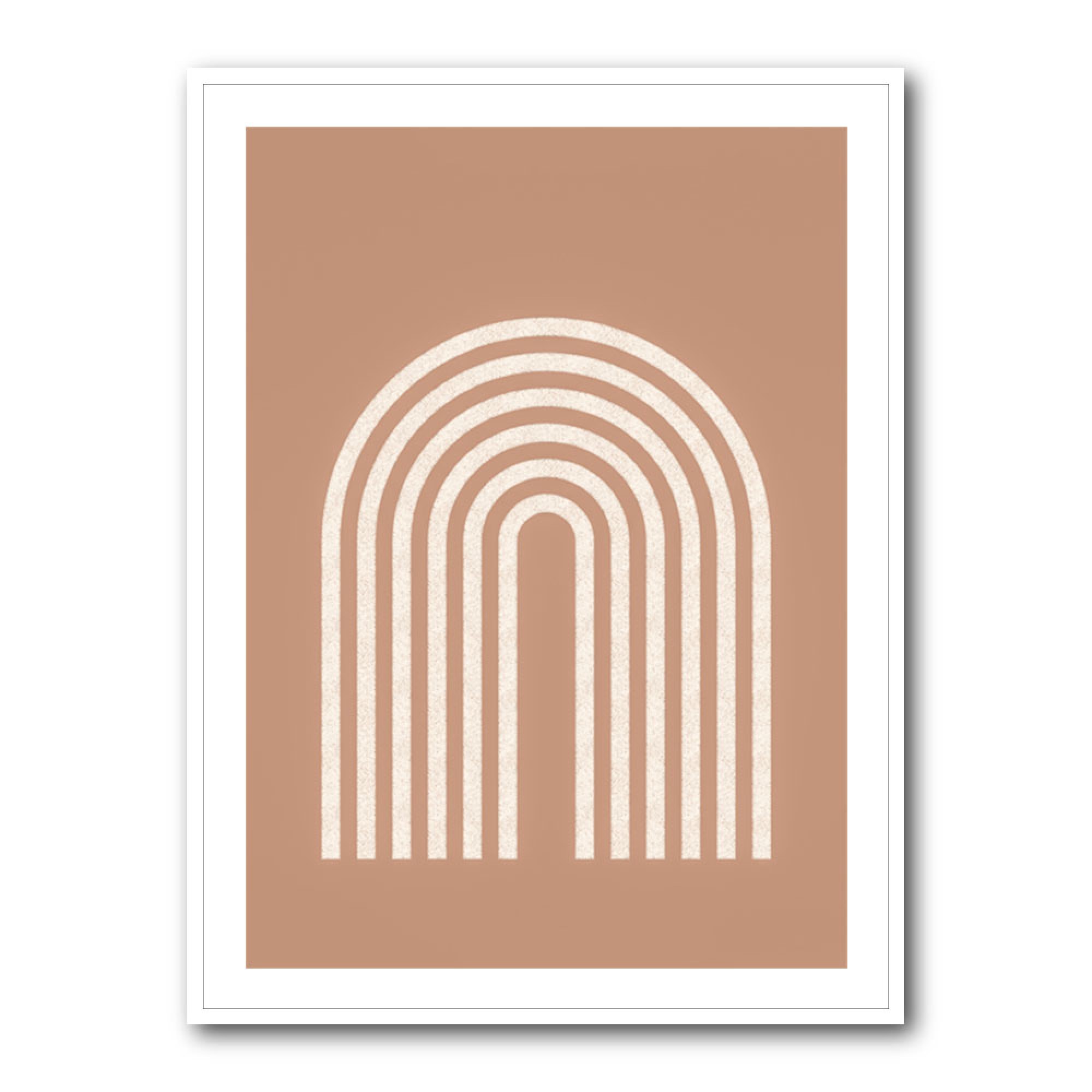 Rainbow lines Wall Art