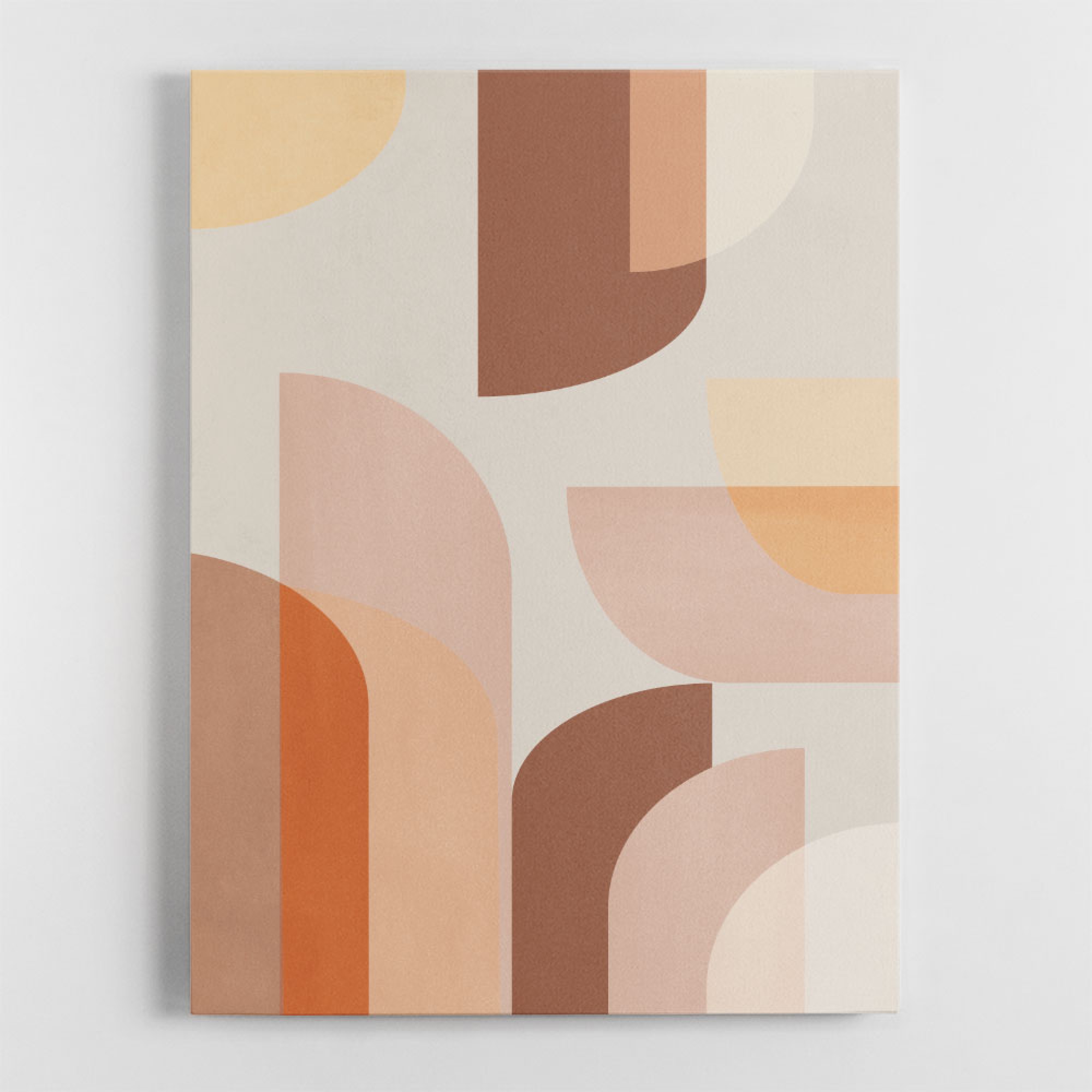 Retro Geometric Wall Art