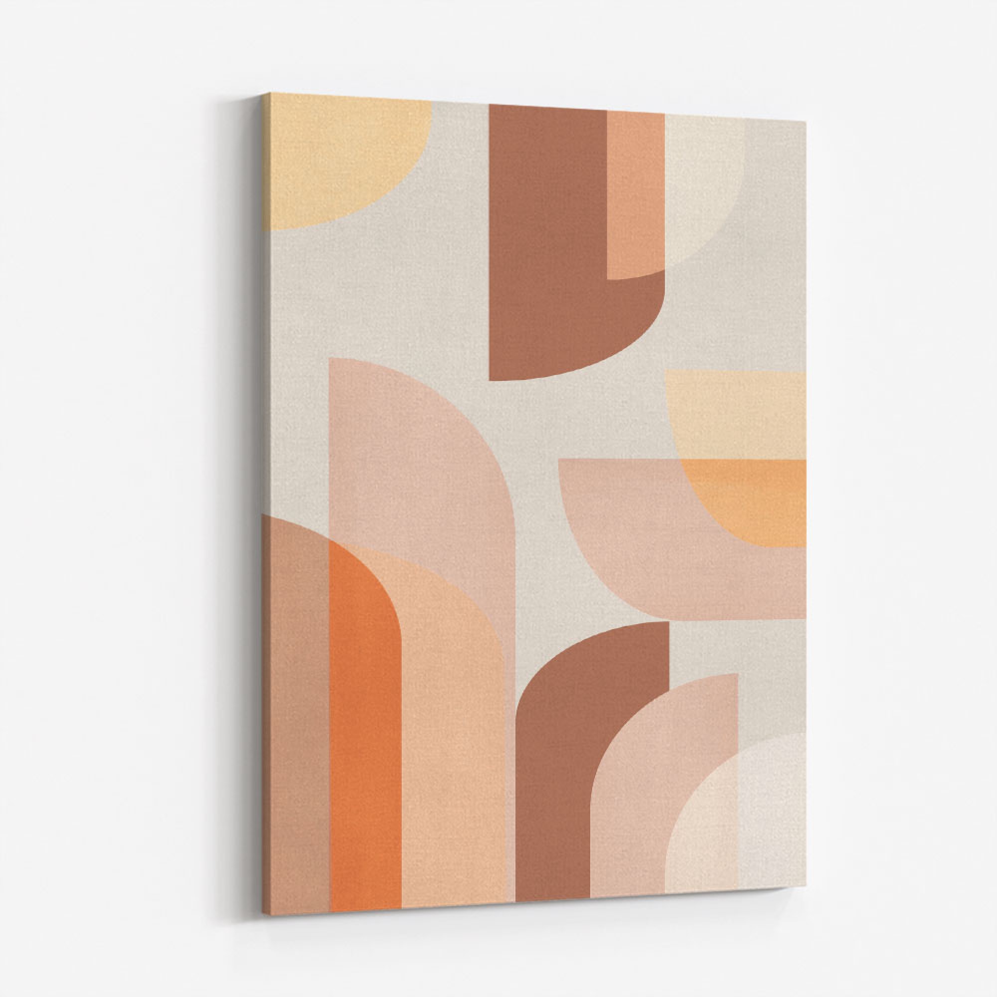 Retro Geometric Wall Art