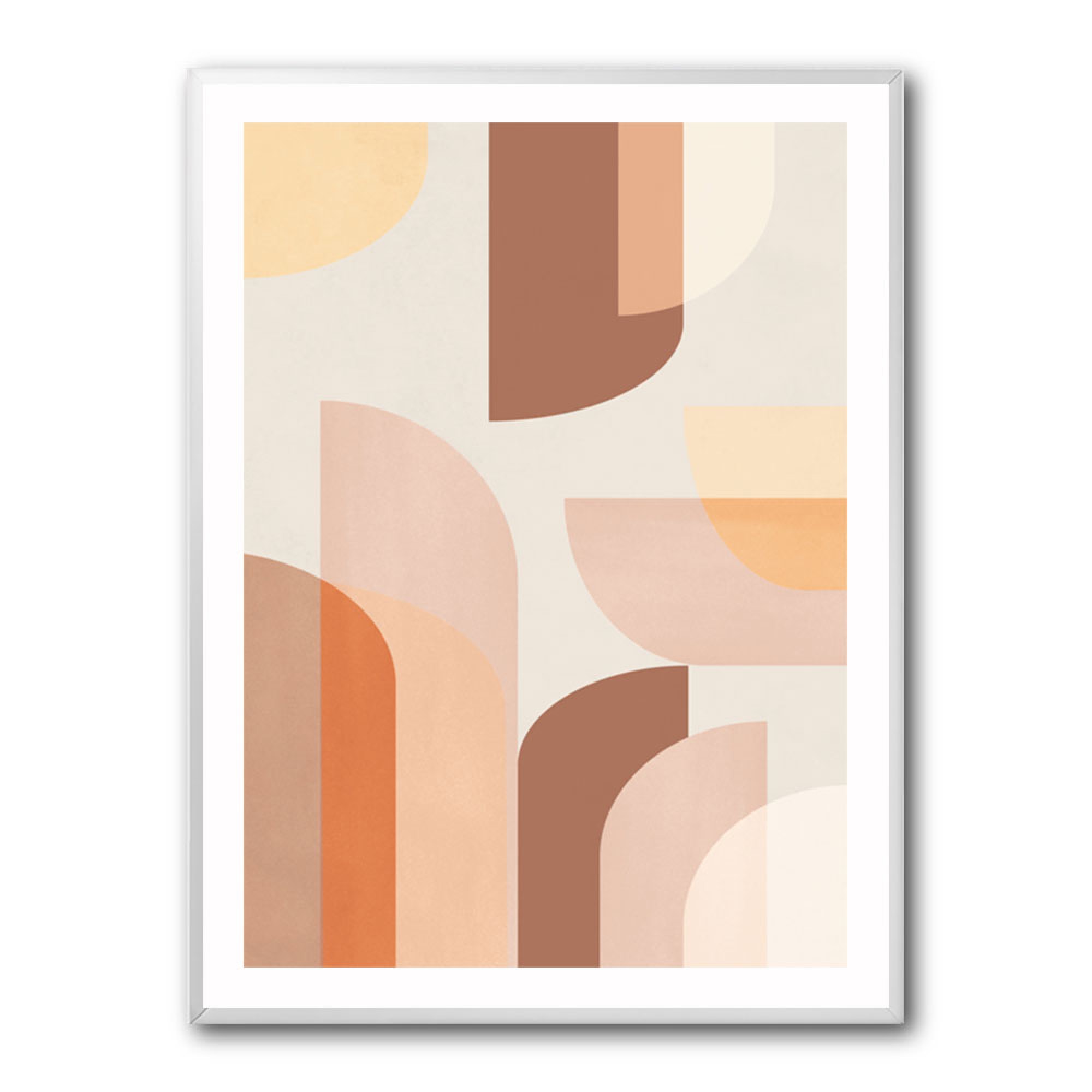 Retro Geometric Wall Art