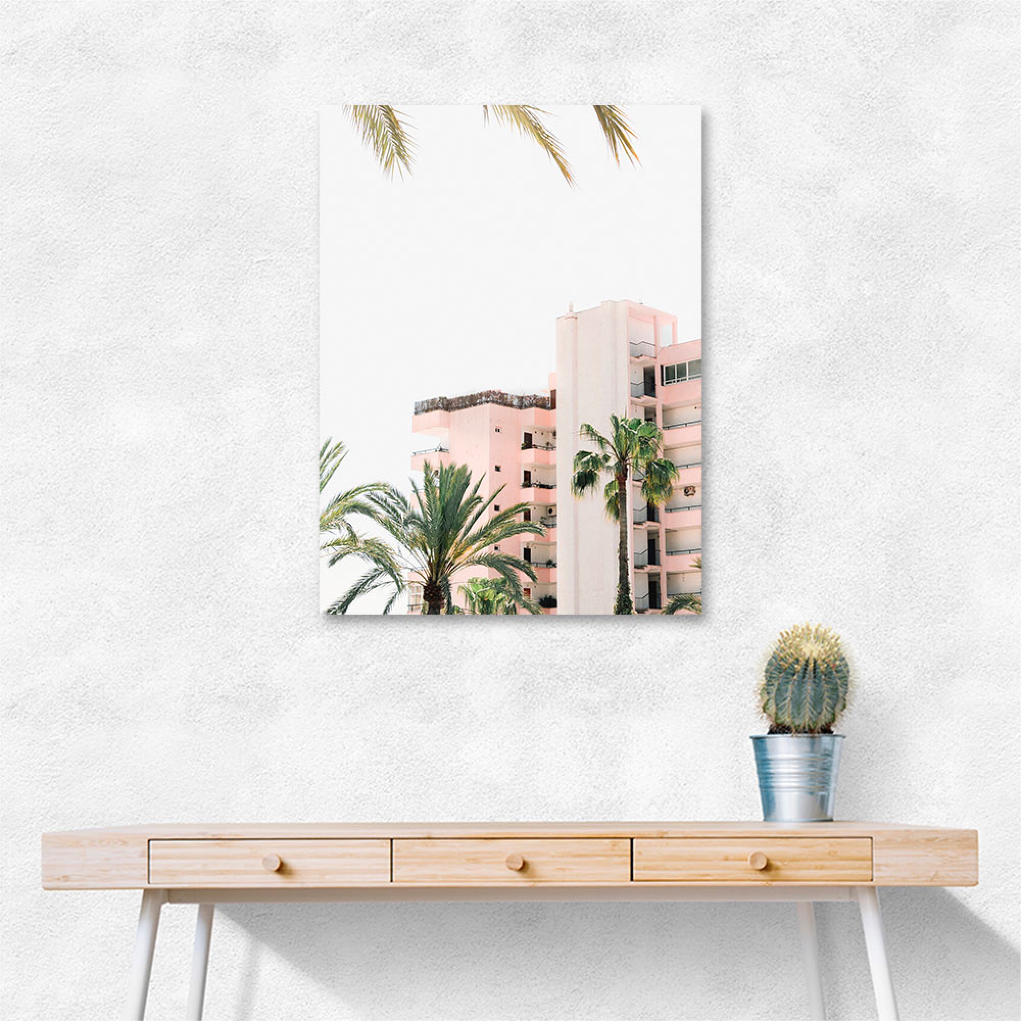 Pink Hotel Wall Art