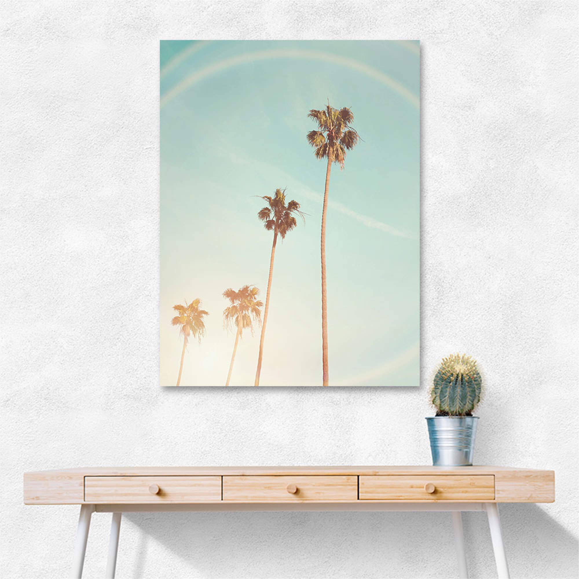 Sunny Cali Palm Tree Wall Art