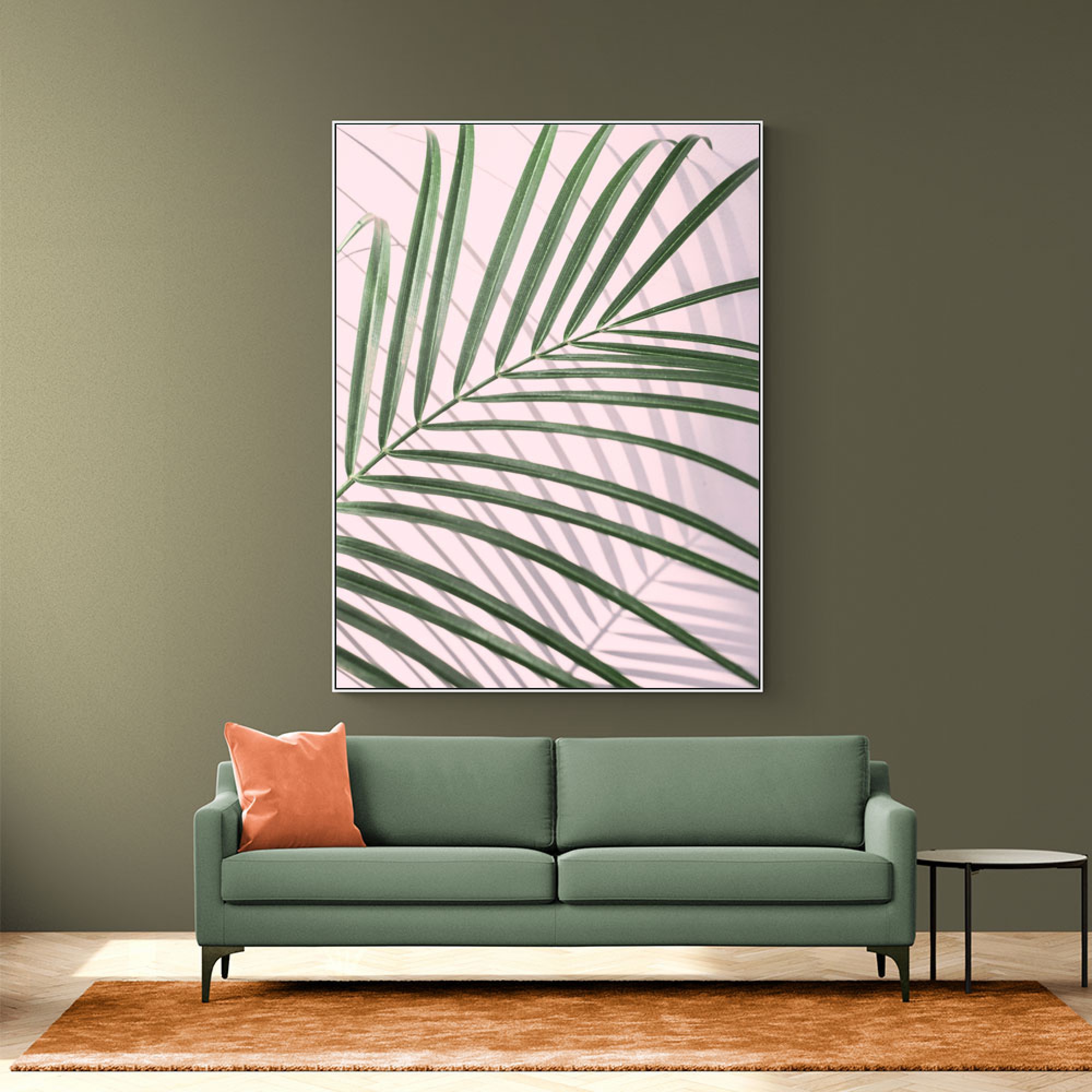 Palm Leaf Shadow Wall Art