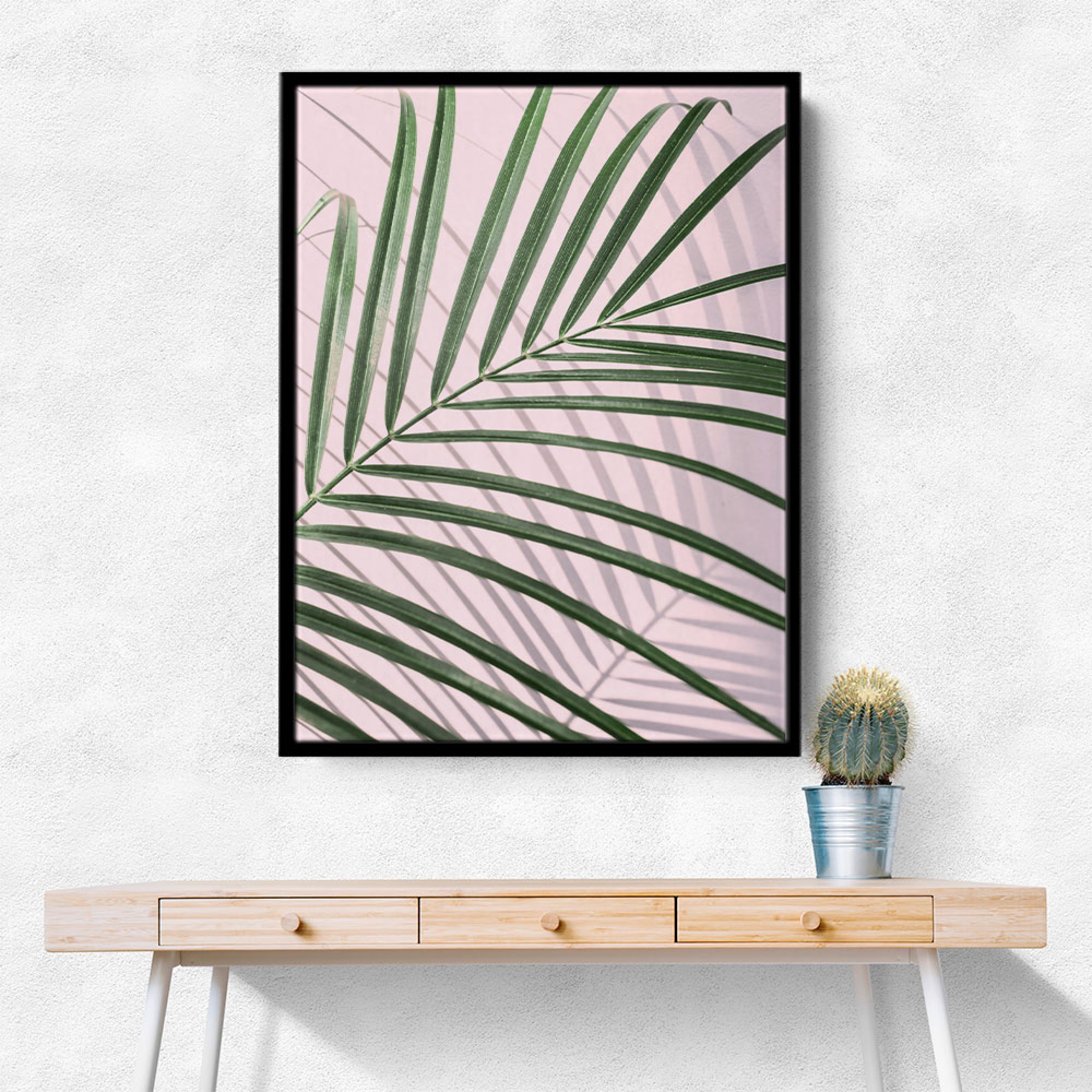 Palm Leaf Shadow Wall Art