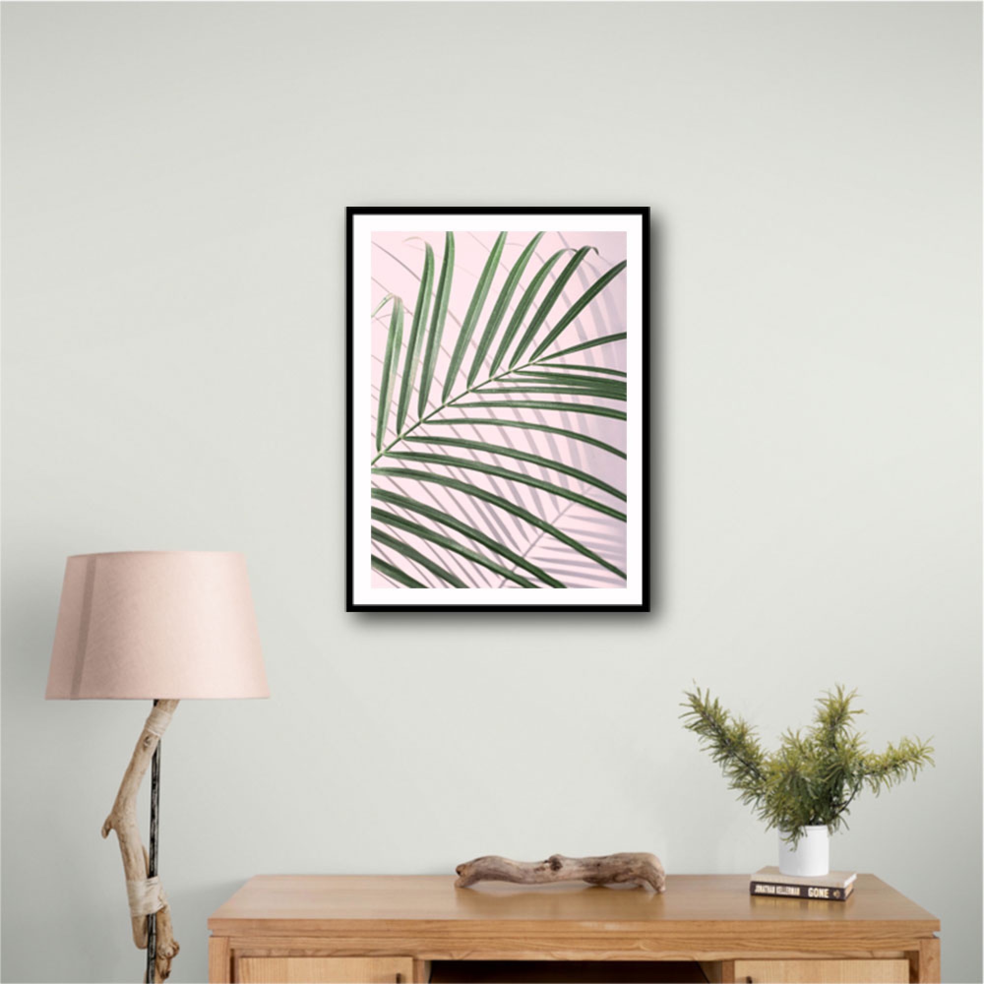 Palm Leaf Shadow Wall Art