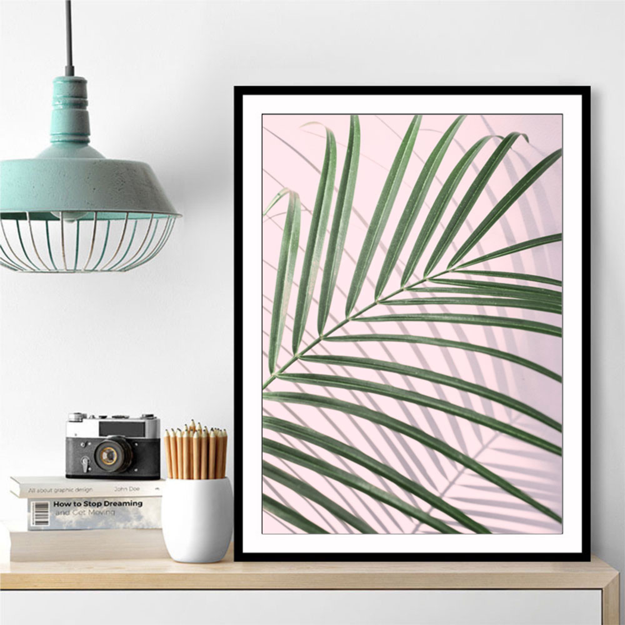 Palm Leaf Shadow Wall Art