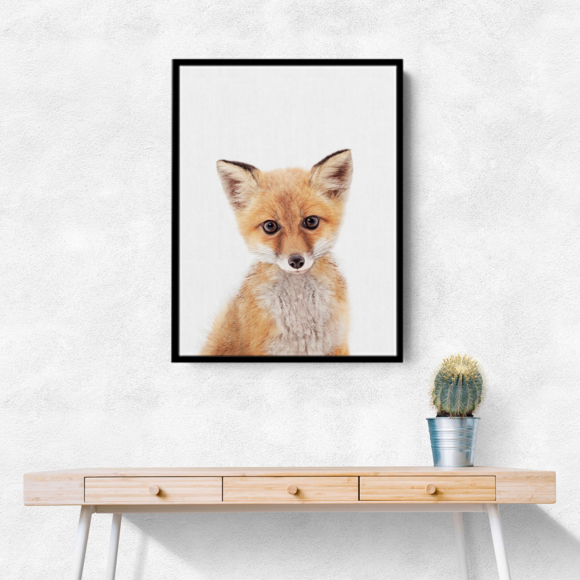 Baby Fox Wall Art