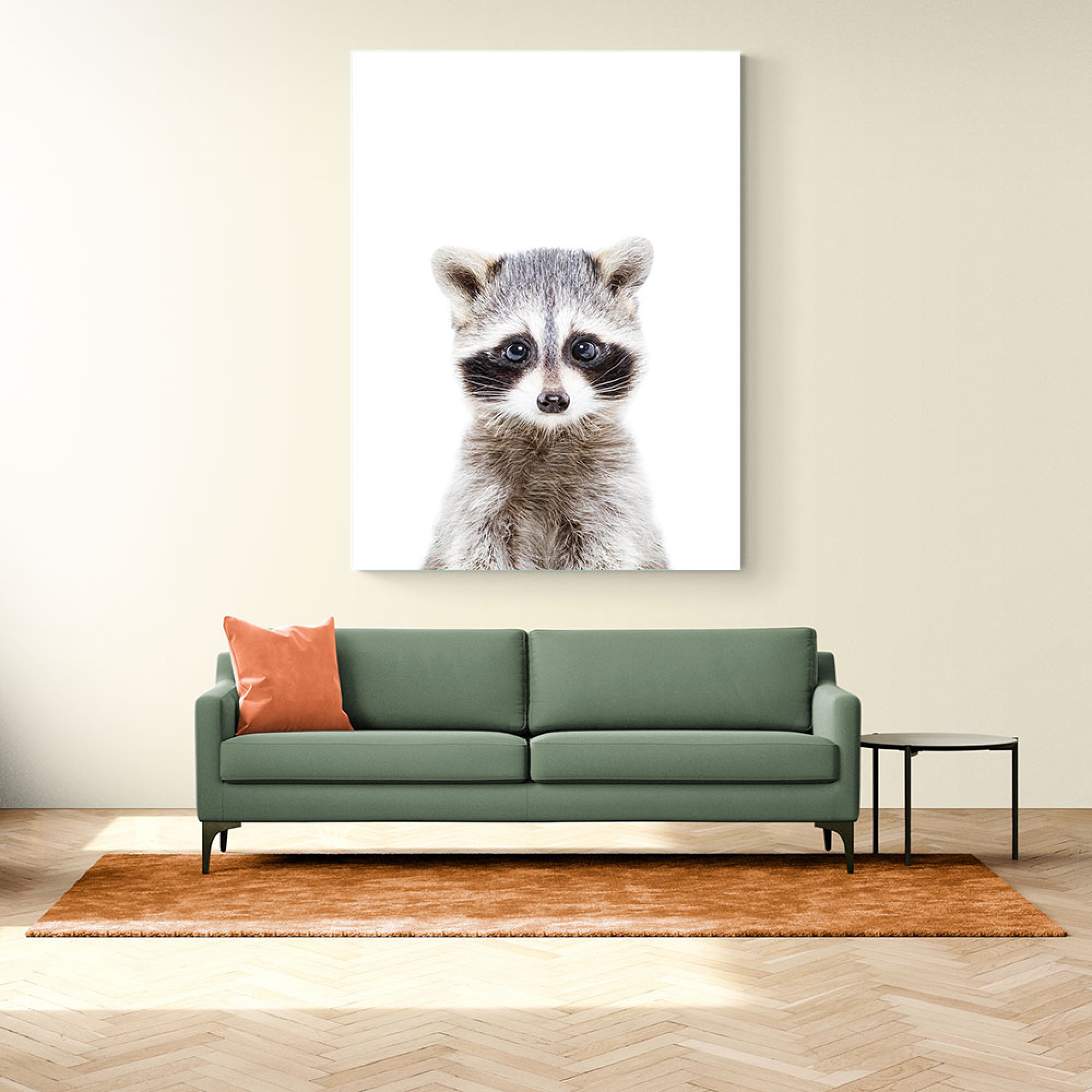 Baby Racoon Wall Art