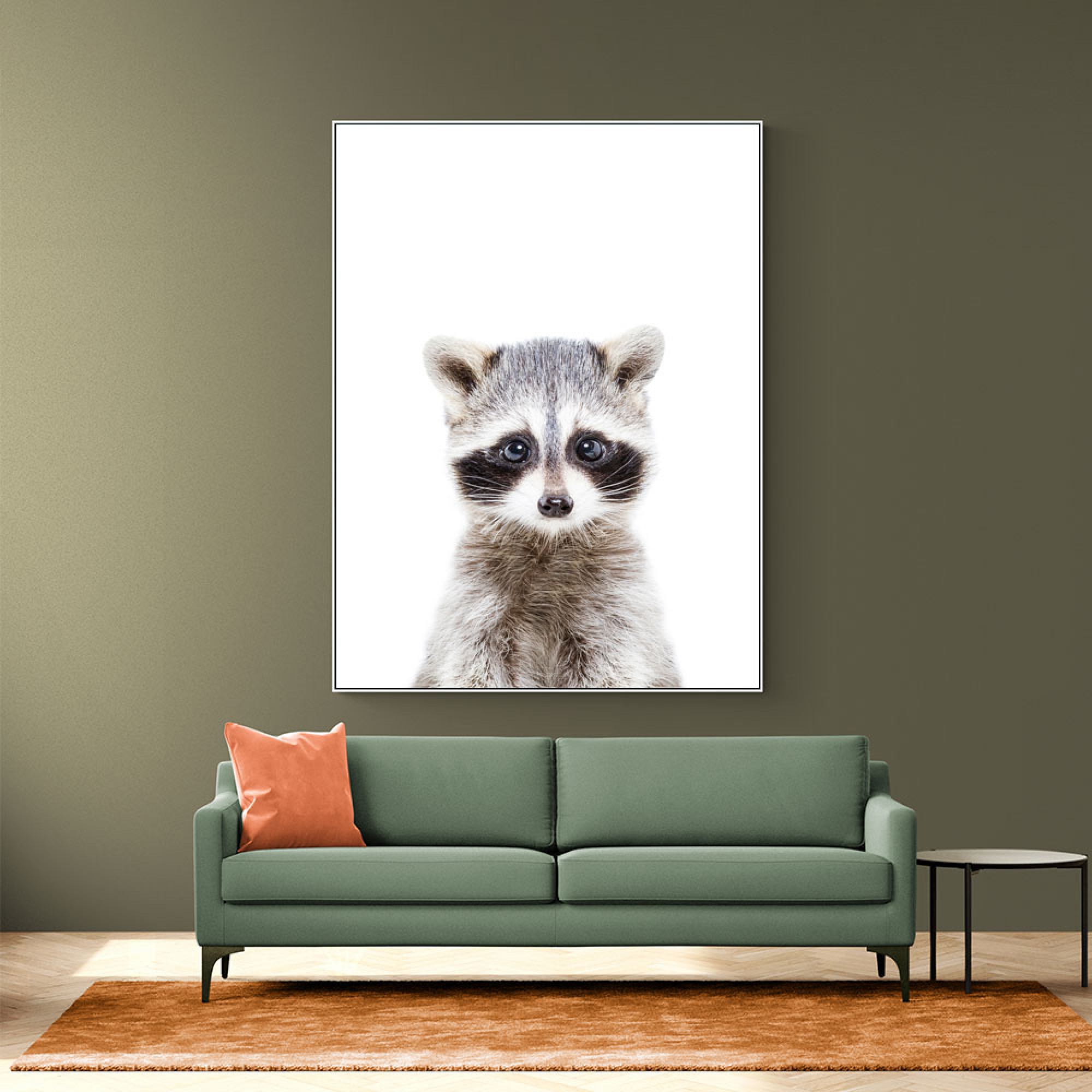 Baby Racoon Wall Art