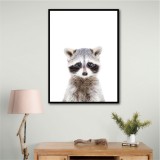 Baby Racoon Wall Art