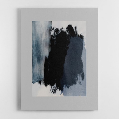 Abstract Brush Strokes 6 A1 Wall Art