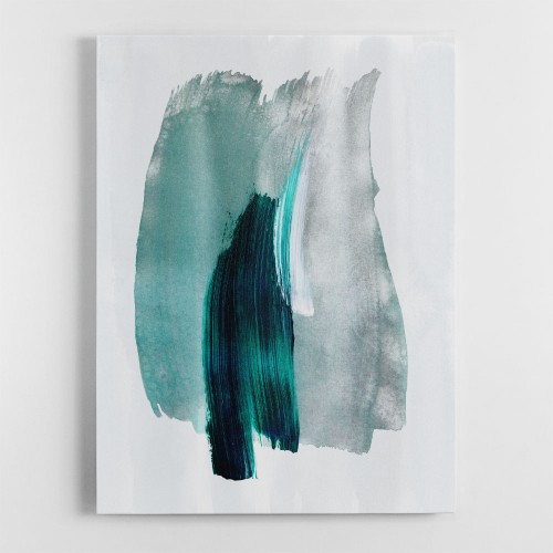Abstract Brush Strokes 3x A1 Wall Art