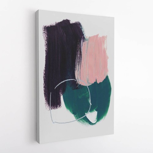 Abstract Brush Strokes 6 A1 Wall Art