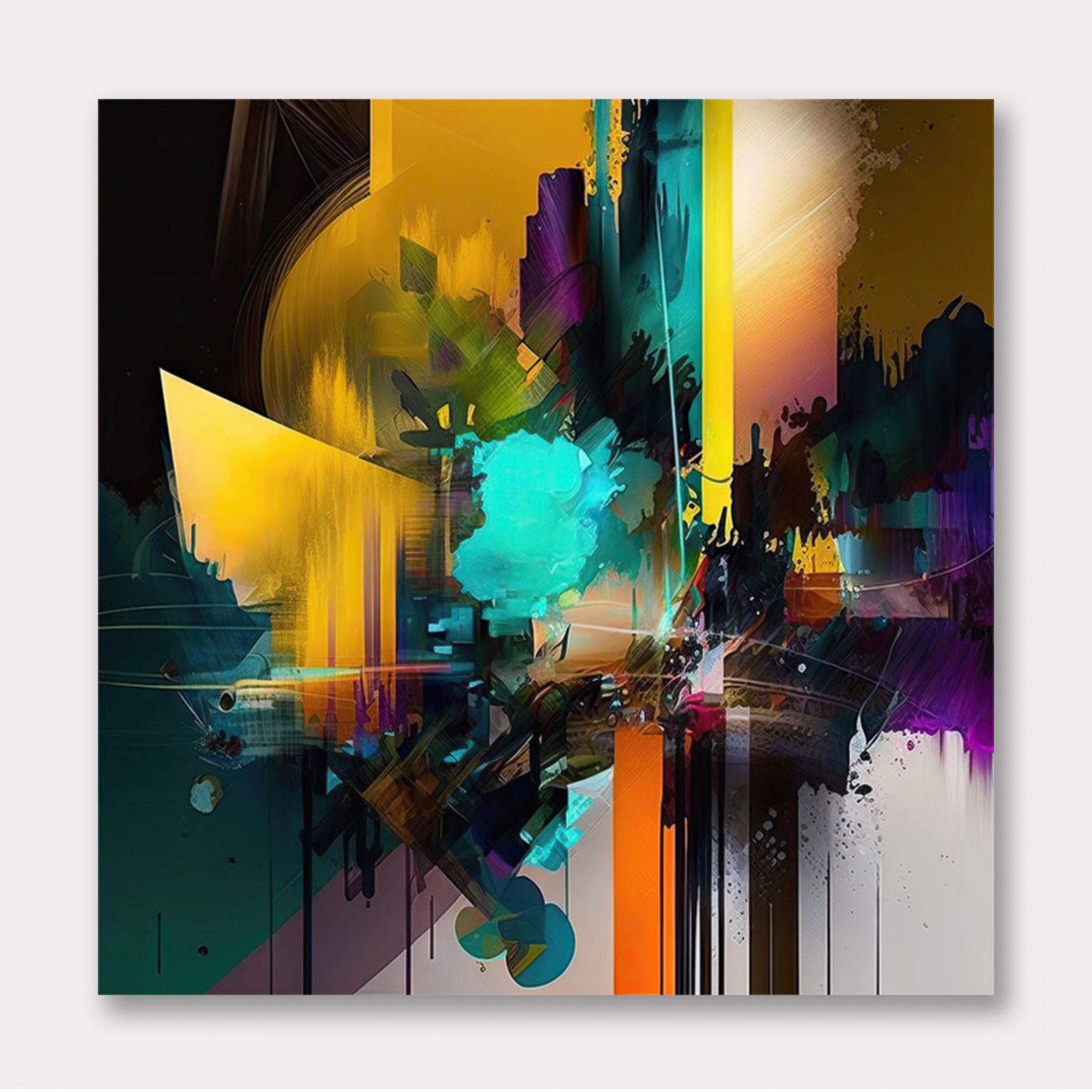 Abstract Colour Splash 1