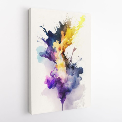Ink Splash Abstract 41 Wall Art