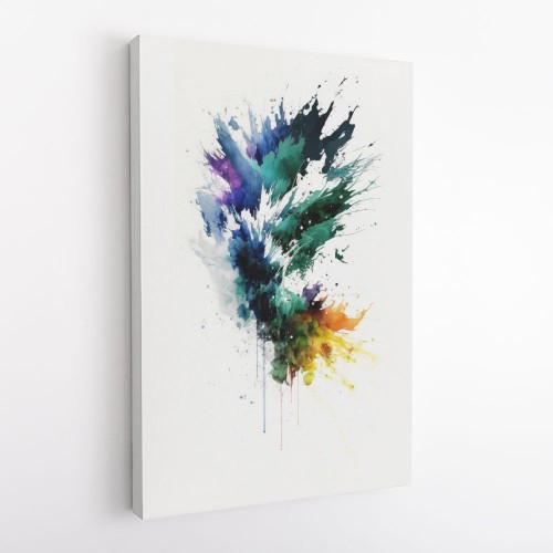 Ink Splash Abstract 41 Wall Art