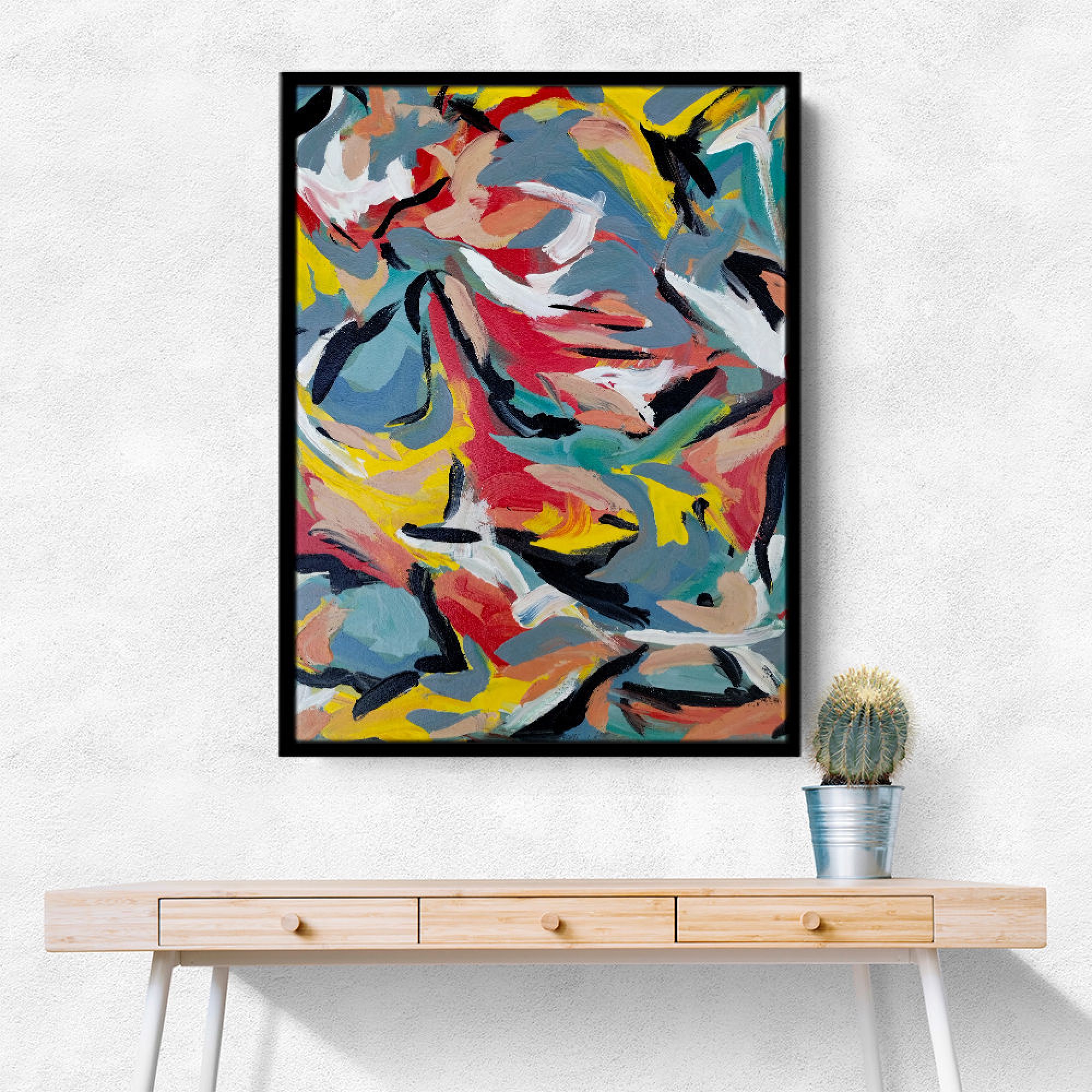 Primary Colors Wall Art