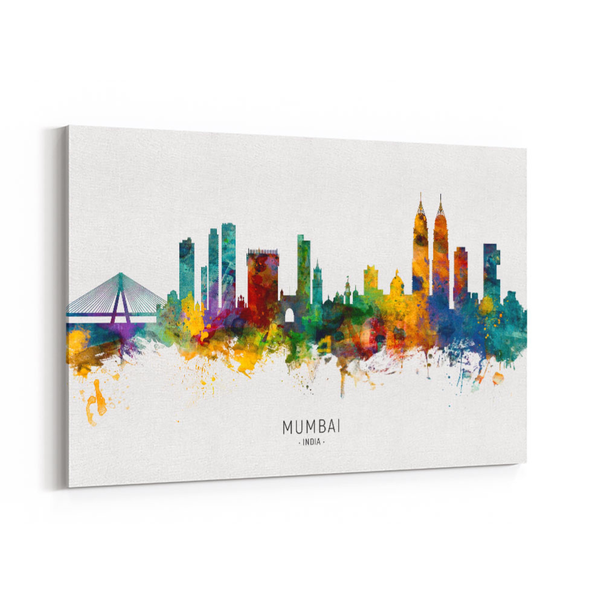 Mumbai Skyline India Bombay Wall Art
