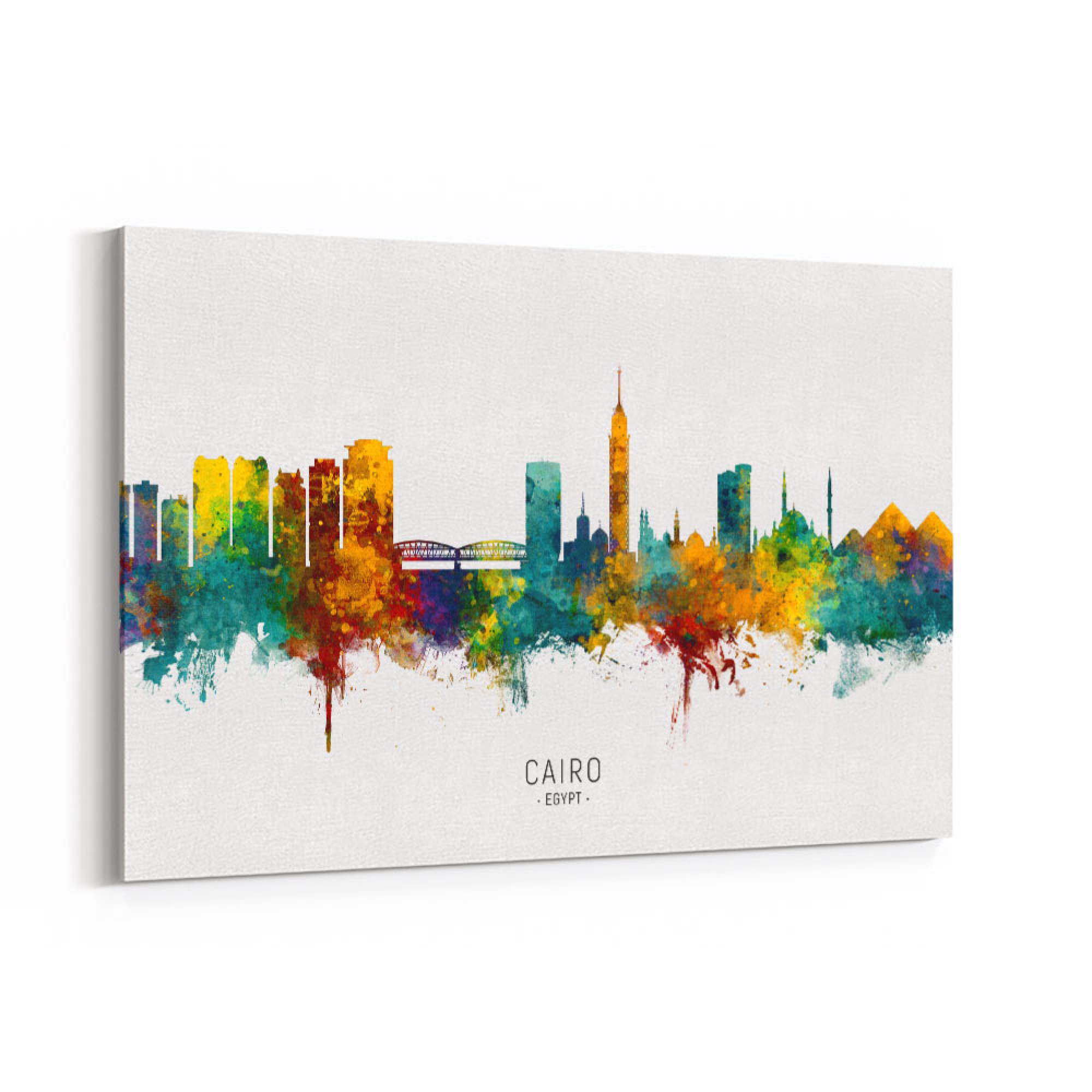 Cairo Egypt Skyline Wall Art