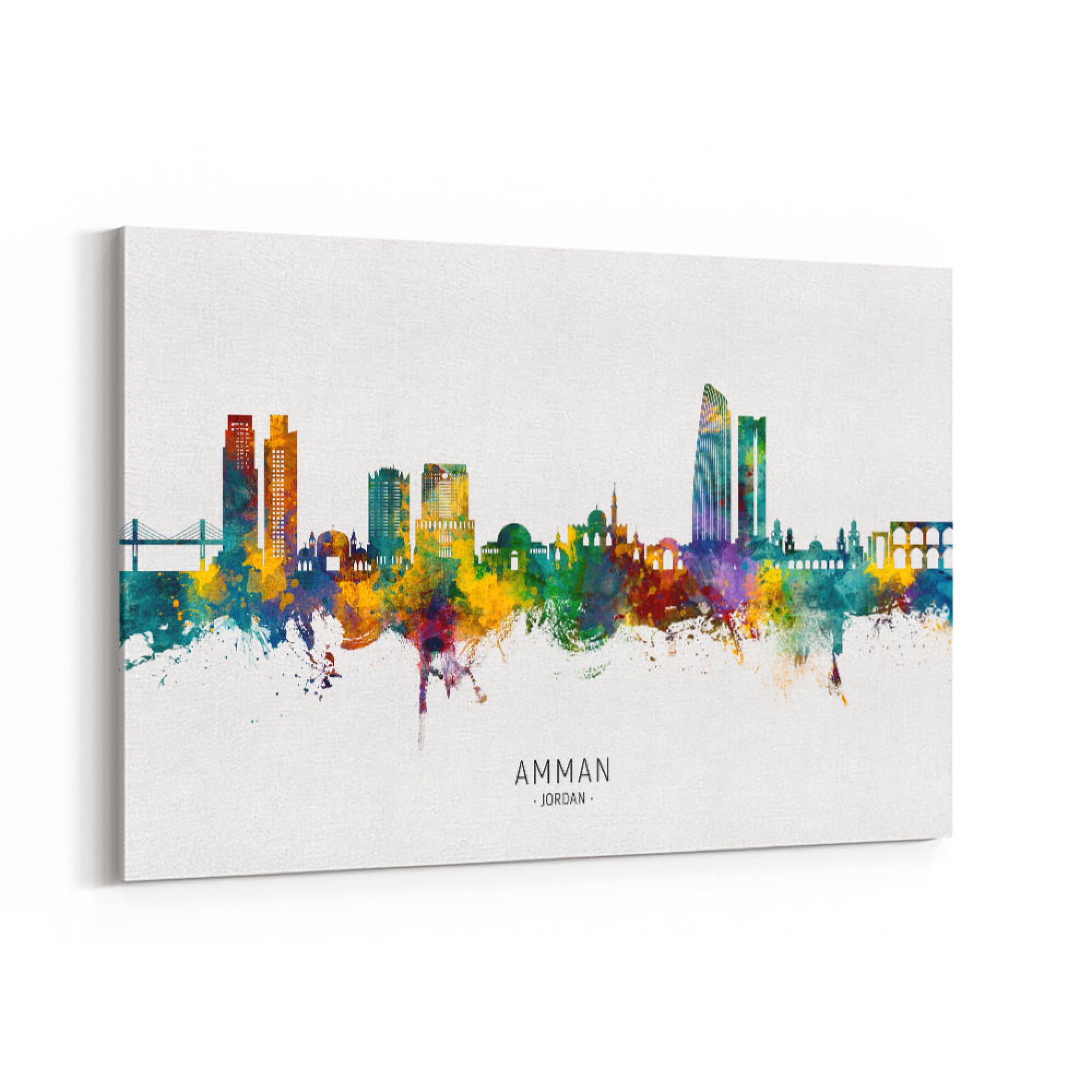 Amman Skyline Wall Art