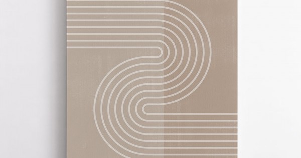 Minimal Simple Arch O2 Wall Art