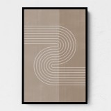 Minimal Simple Arch O2 Wall Art