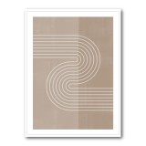 Minimal Simple Arch O2 Wall Art