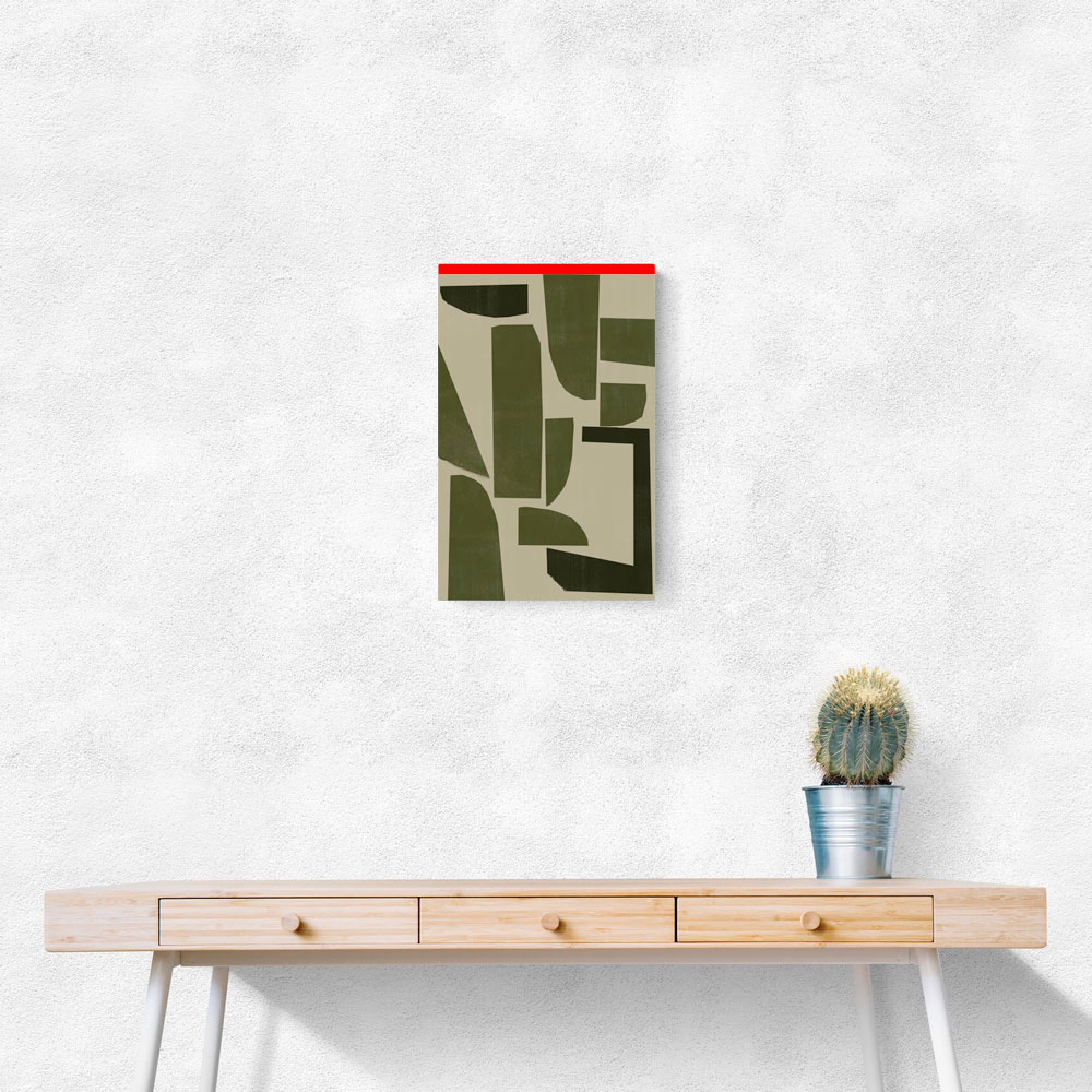 Green Composition _3 Wall Art