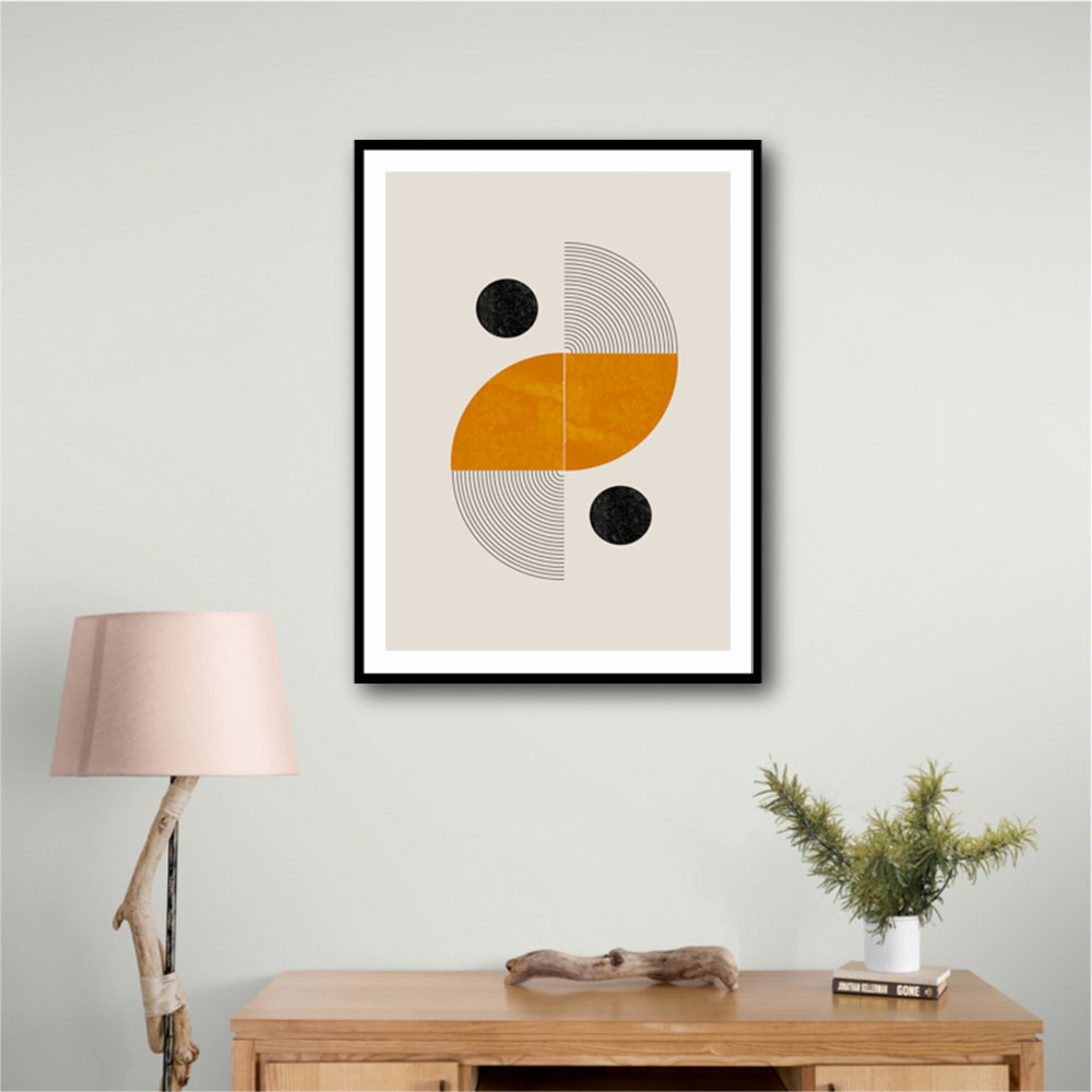 Retro Shape Wall Art
