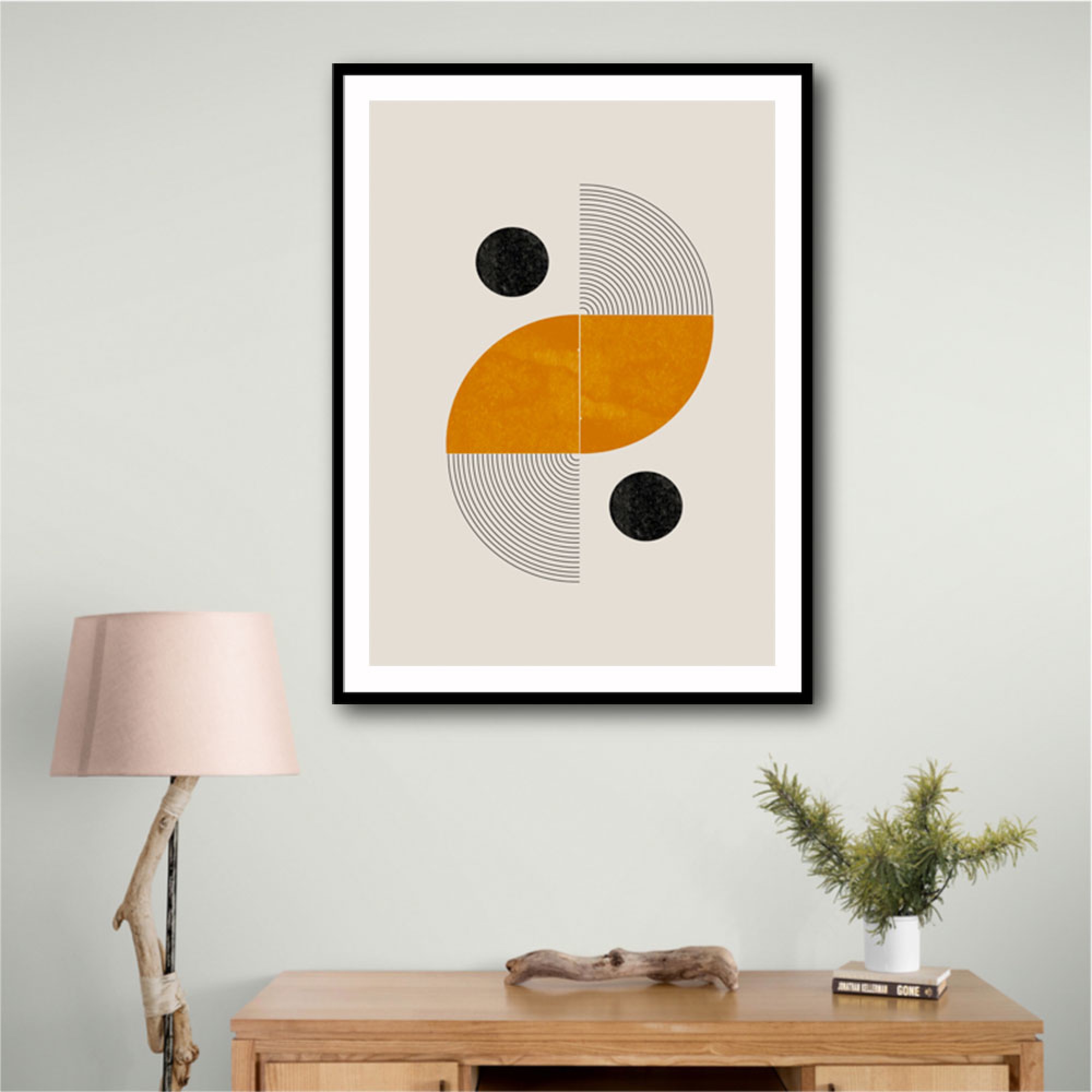 Retro Shape Wall Art
