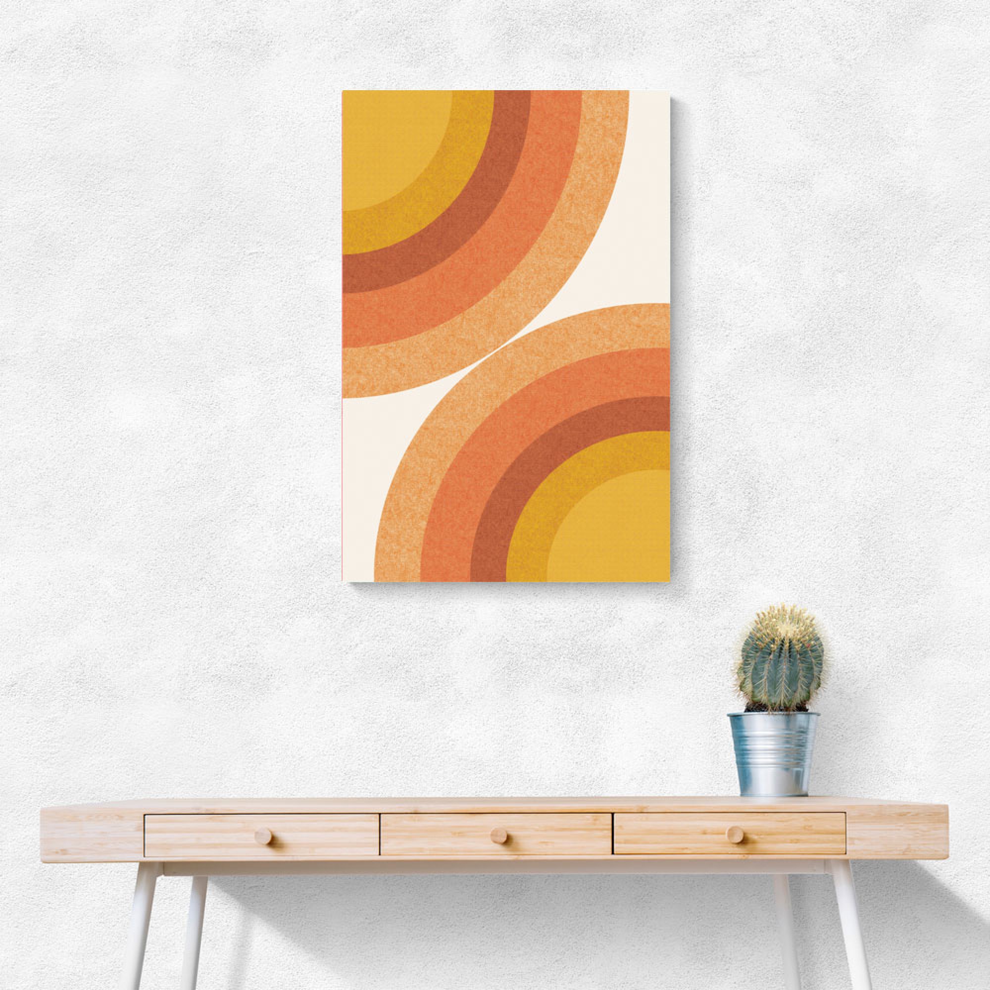 Retro Shapes Wall Art