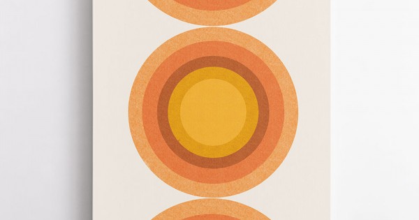 Retro Sun Wall Art