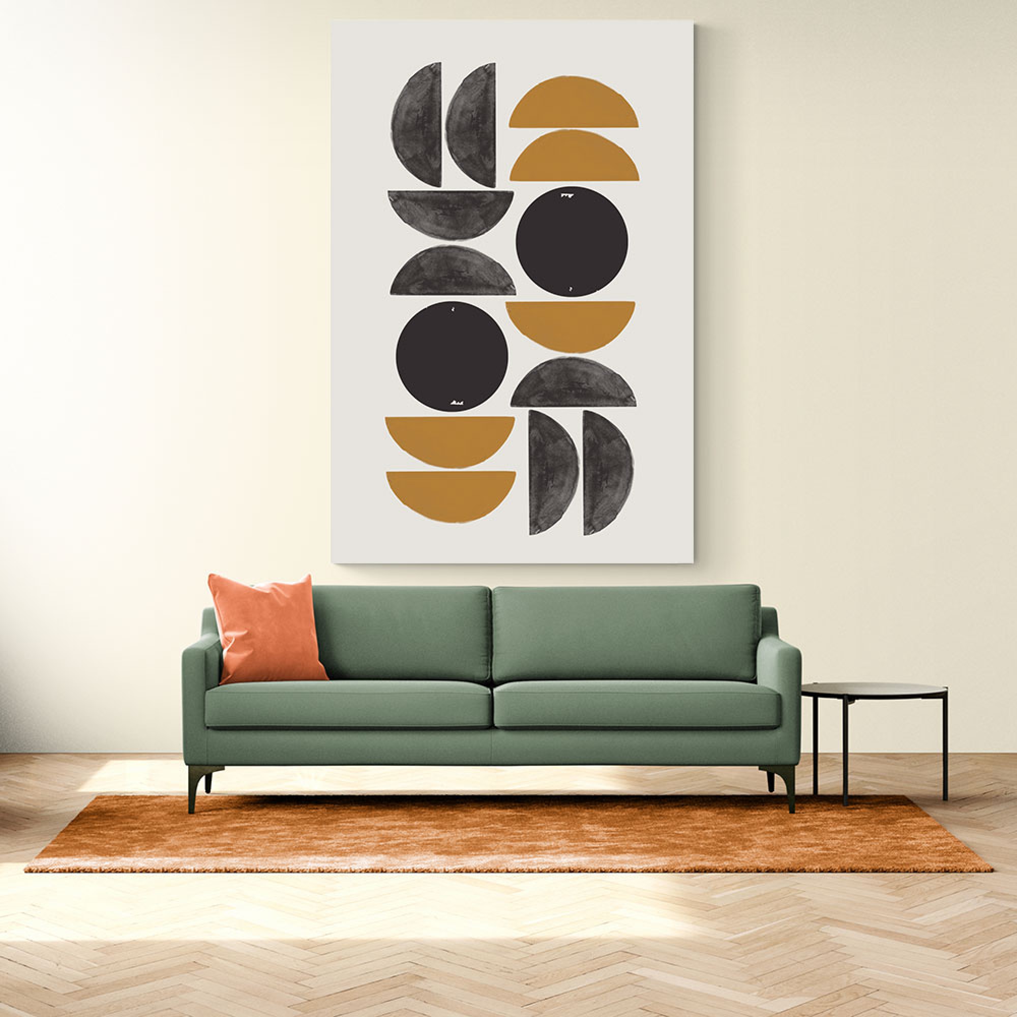 Retro Composition Wall Art