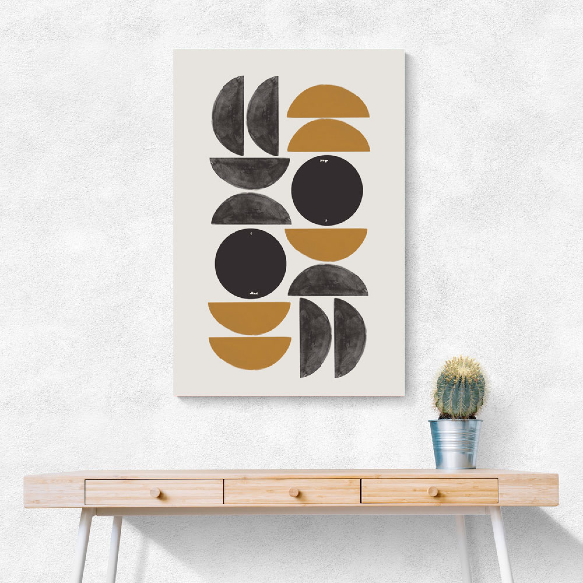 Retro Composition Wall Art